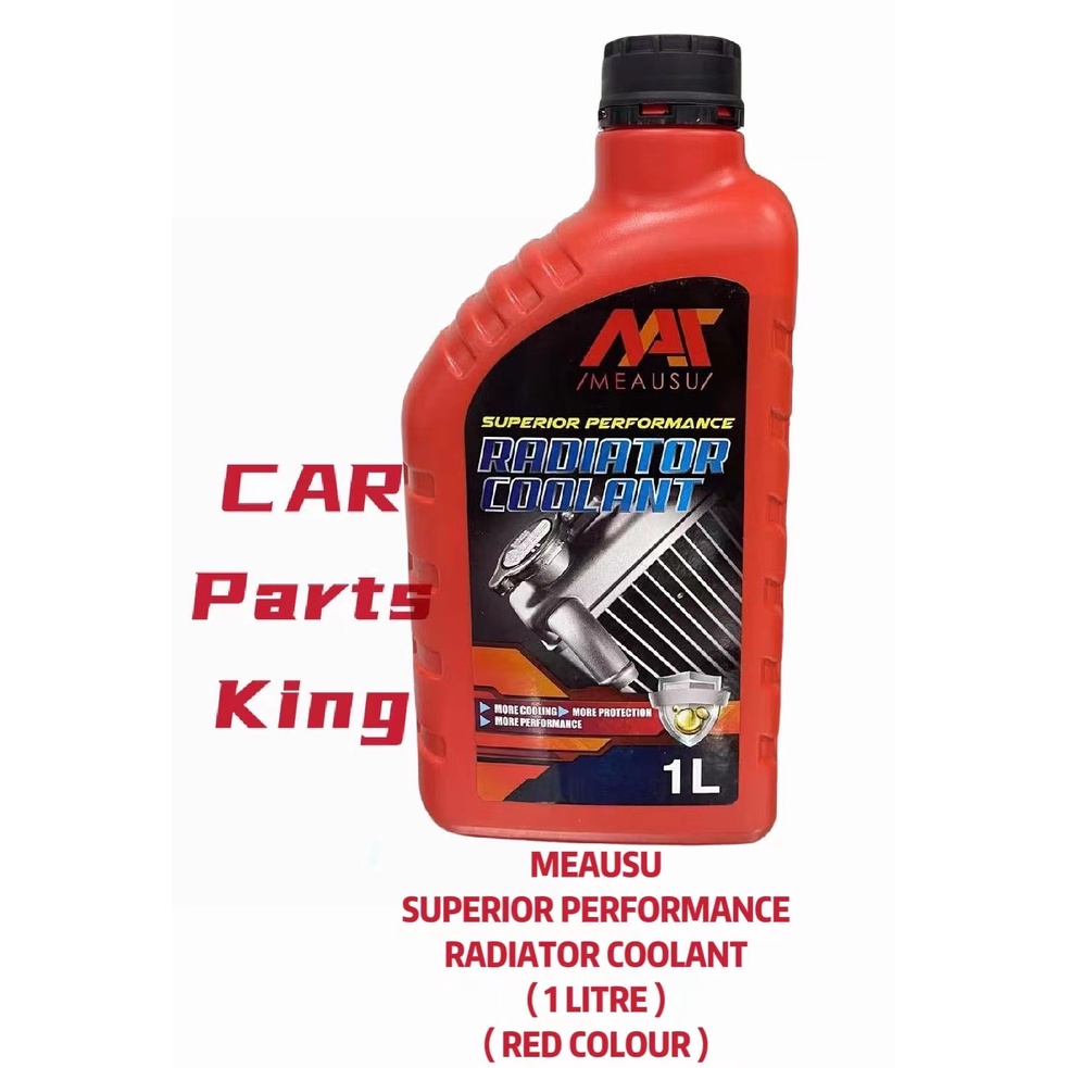 ( MEAUSU ) SUPERIOR PERFORMANCE RADIATOR COOLANT ( RED COLOUR ) ( 1 ...