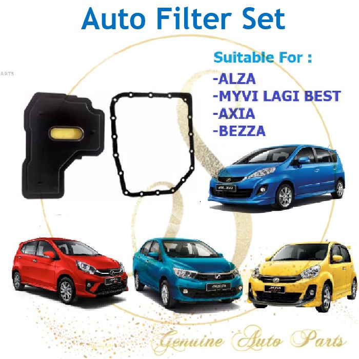 Auto Transmission Filter Set 35303-BZ010 Perodua Axia / Bezza / Myvi ...