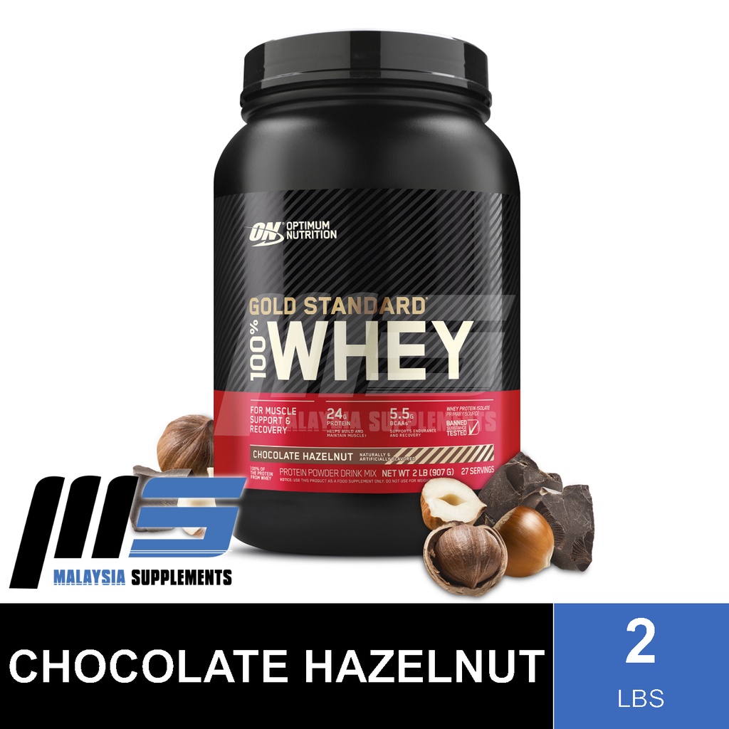 Optimum Nutrition Gold Standard Whey, 2lbs - 100% Whey Protein Powder ...