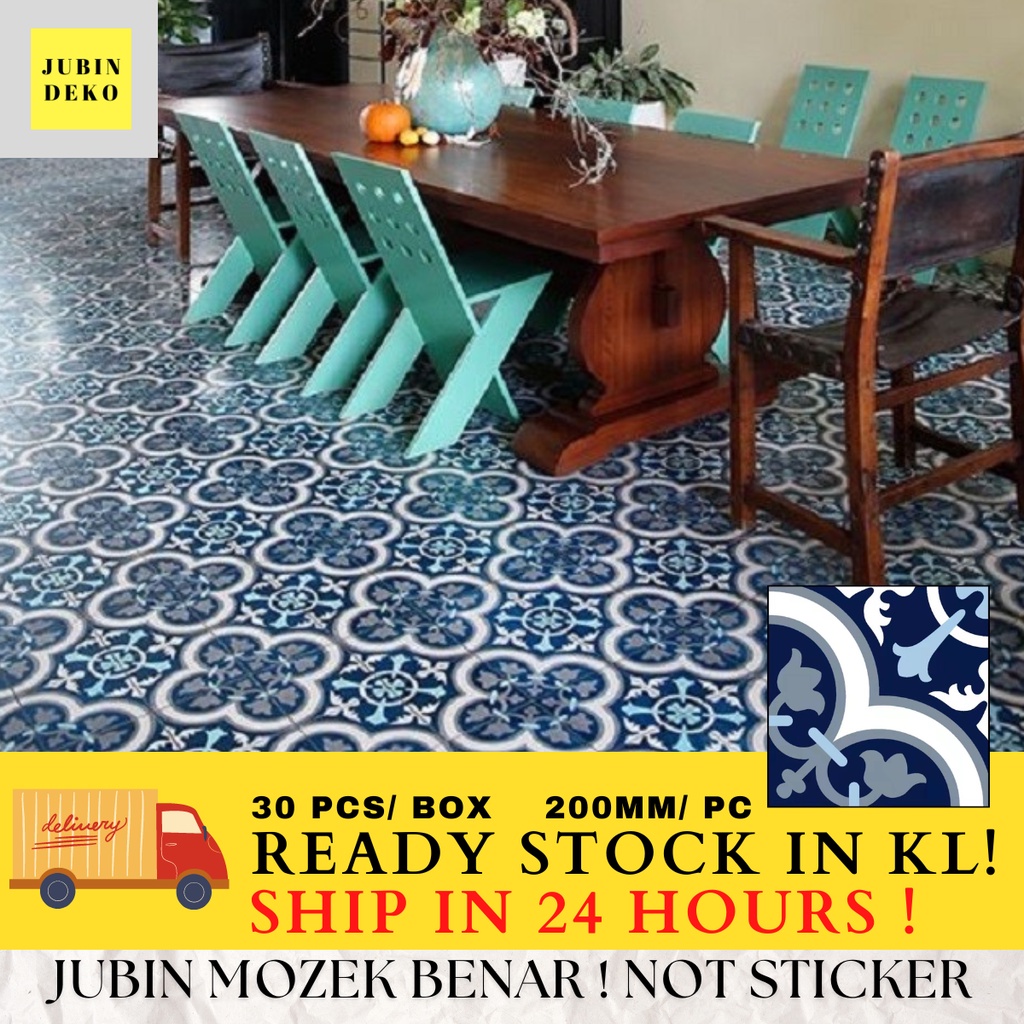 [NOT STICKER] *1 BOX 30PCS* WALL TILES /MOZEK/JUBIN DINDING/CERAMIC ...