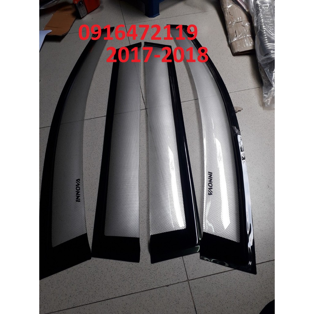 Toyota Innova polka dot rain fenders from 2017 to 2021 | Shopee Malaysia