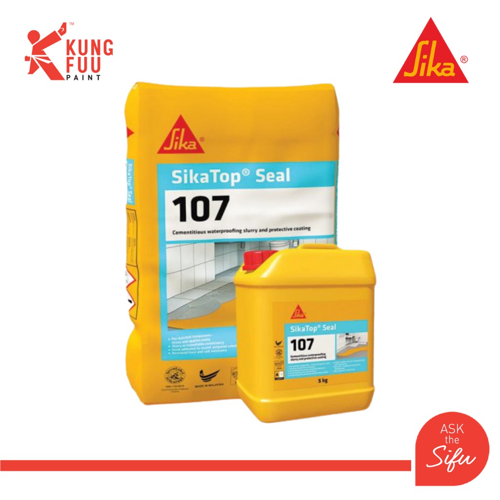 Sika Top Seal 107 Set (Part A + Part B) | Shopee Malaysia
