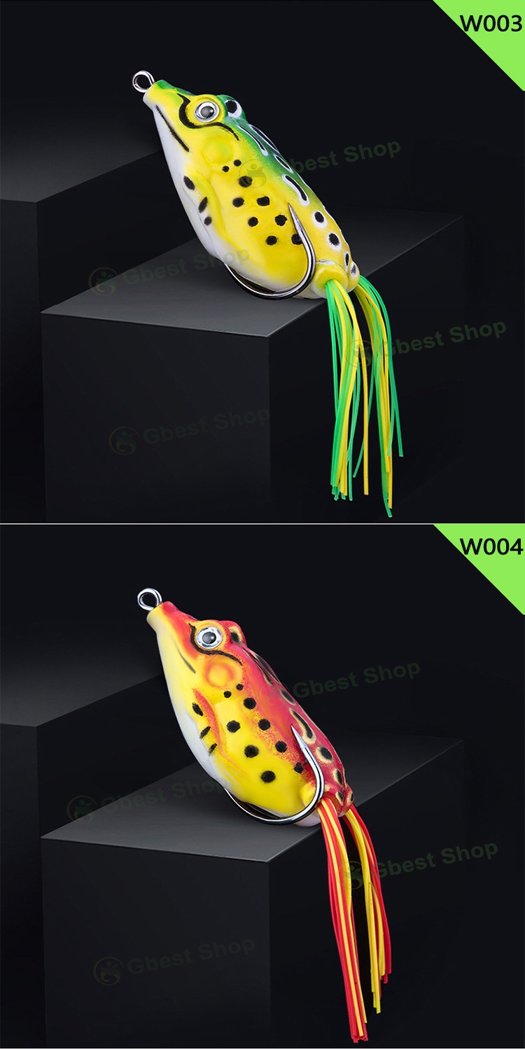 Soft jump frog bait fishing casting fish lure katak tipu haruan umpan ...