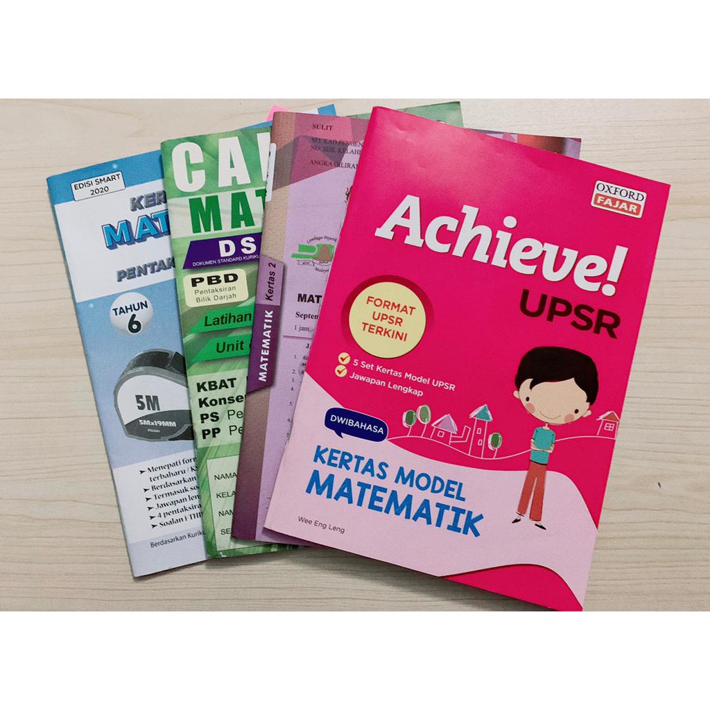 Buku Latihan Matematik UPSR/Tahun 6 | Shopee Malaysia