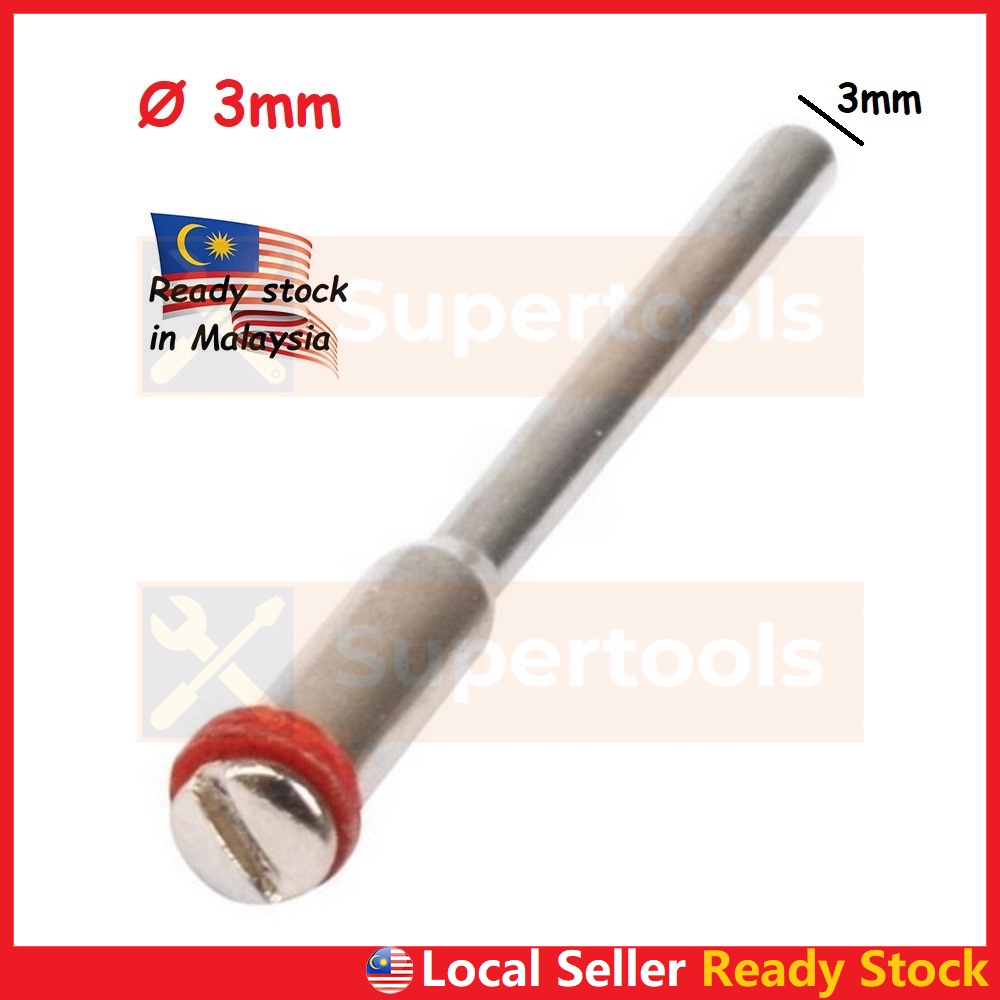 1pc 3mm Screw Mandrel For Mini Cutting Disc Cut-Off Wheel Holder Rotary ...