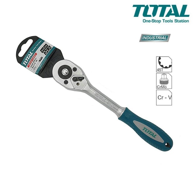 TOTAL Ratchet Wrench 1/4" THT106146 | Shopee Malaysia