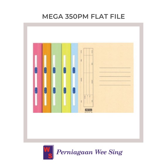 [WEE SING] MEGA 350PM FLAT FILE | Shopee Malaysia