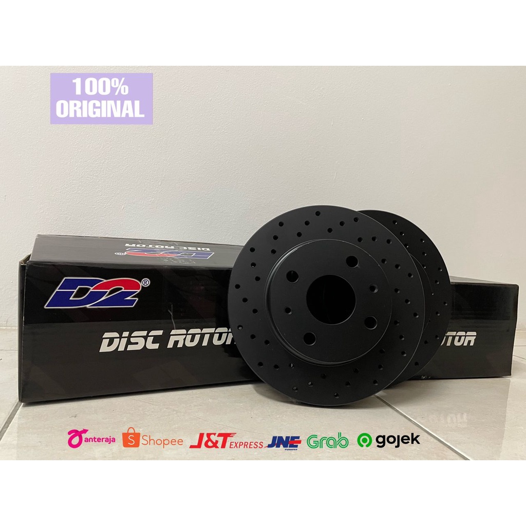 D2 PERFORMANCE RACING SPORT DISC ROTOR PROTON EXORA(BOLD)(FRONT)(1PAIR ...
