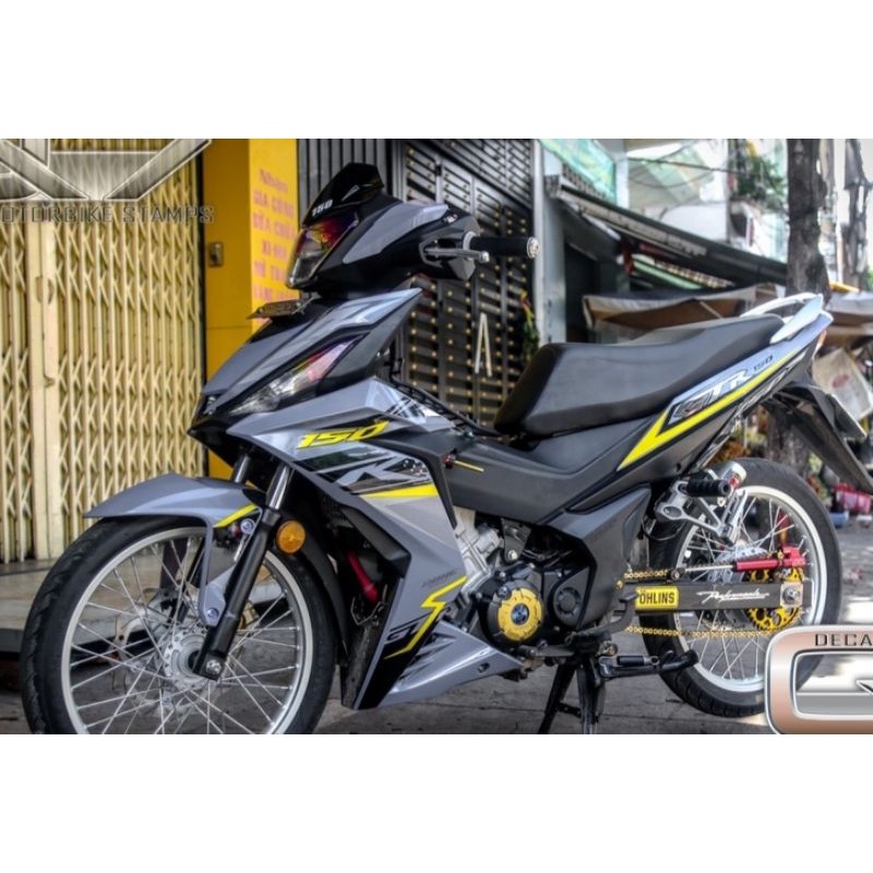 Rs150 V1/V2/V3 Cover Set Custom Nardo Grey | Shopee Malaysia