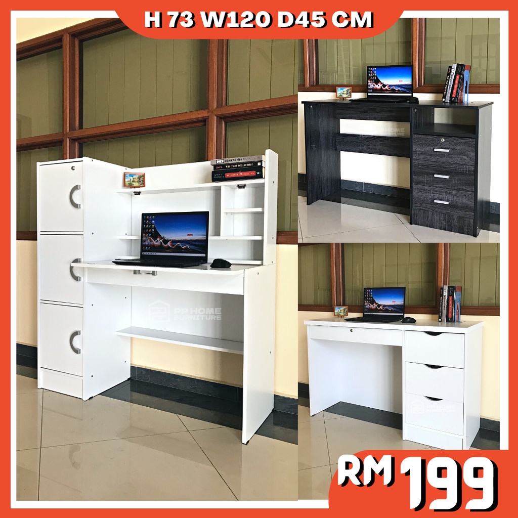 🎉5.5 Sale🎉 Study Table-Meja Belajar 4 Laci-Meja Belajar Kanak-kanak ...