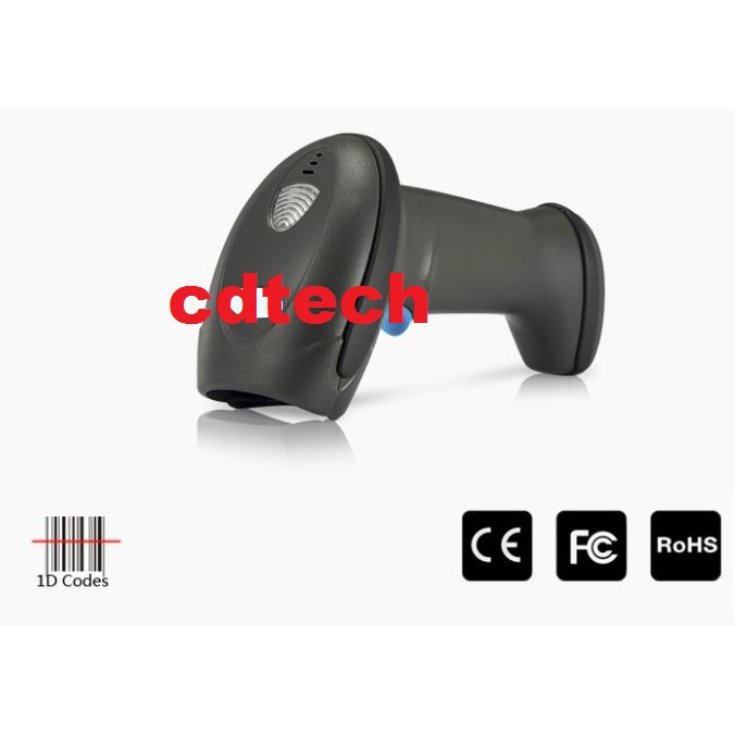 X-2108 LASER BARCODE SCANNER WITH STAND Scanner Pengimbas Reader ...