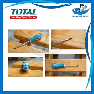 Total Screwdriver Set Skru Driver Screw Driver Long 6 Pieces Hand ...