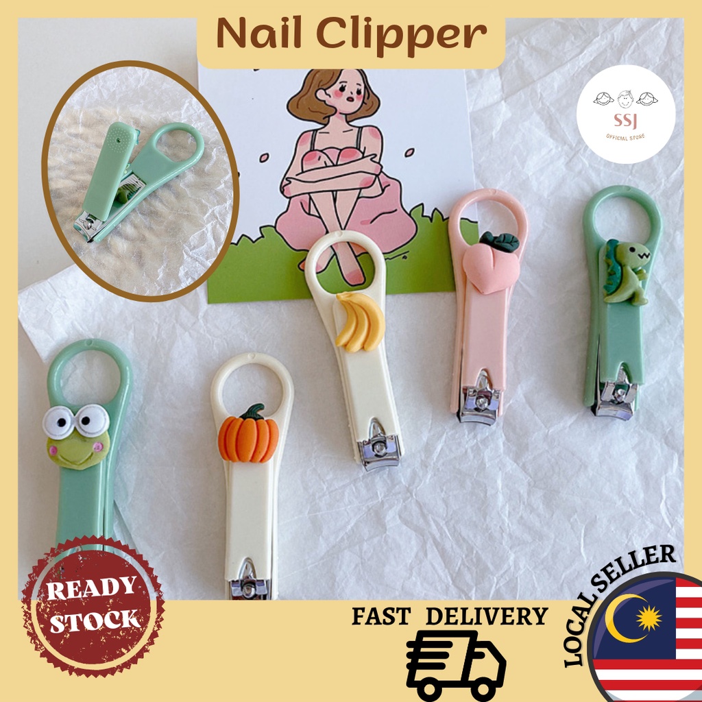 Creative Cute Cartoon Nail Clipper Medicure Pedicure/可爱迷你指甲剪/Penyepit ...