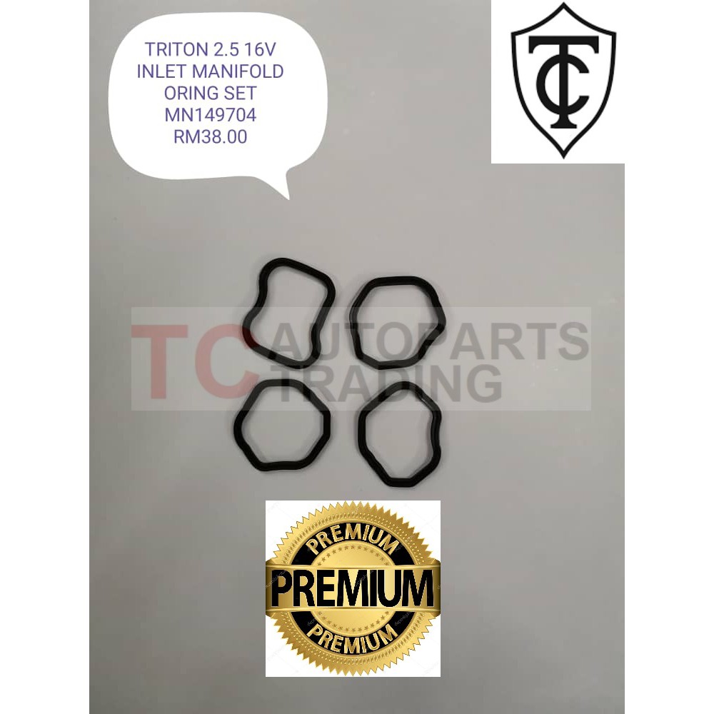 Mitsubishi Triton 2.5 16V Inlet Manifold O ring Set MN149704 | Shopee ...