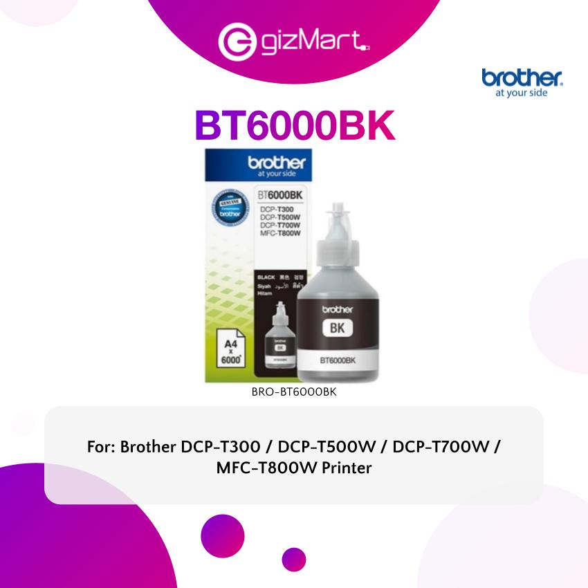Brother Original BT6000BK / BTD60BK / BT5000 Refill Ink Bottle - For ...