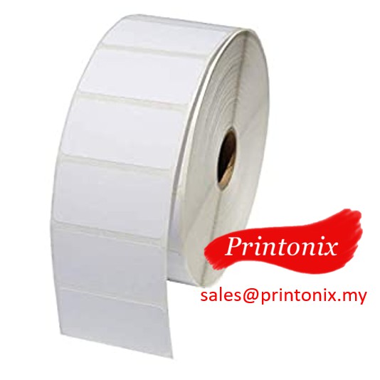 Barcode Label sticker 50mm x 30mm (2000pcs/roll) | Shopee Malaysia