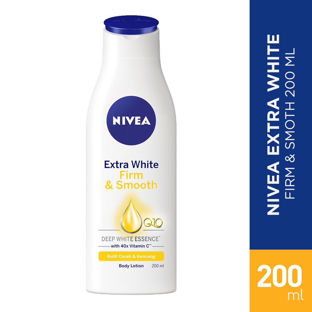 Nivea Body Lotion Extra White Firm & Smooth 200Ml | Shopee Malaysia