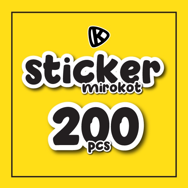 Sticker Mirrokote 5cm (Link Payment sahaja) | Shopee Malaysia