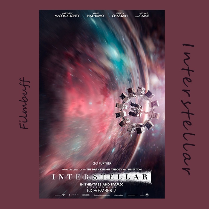 Interstellar Effect Movie Poster Star Through Card Decoration Photo ...