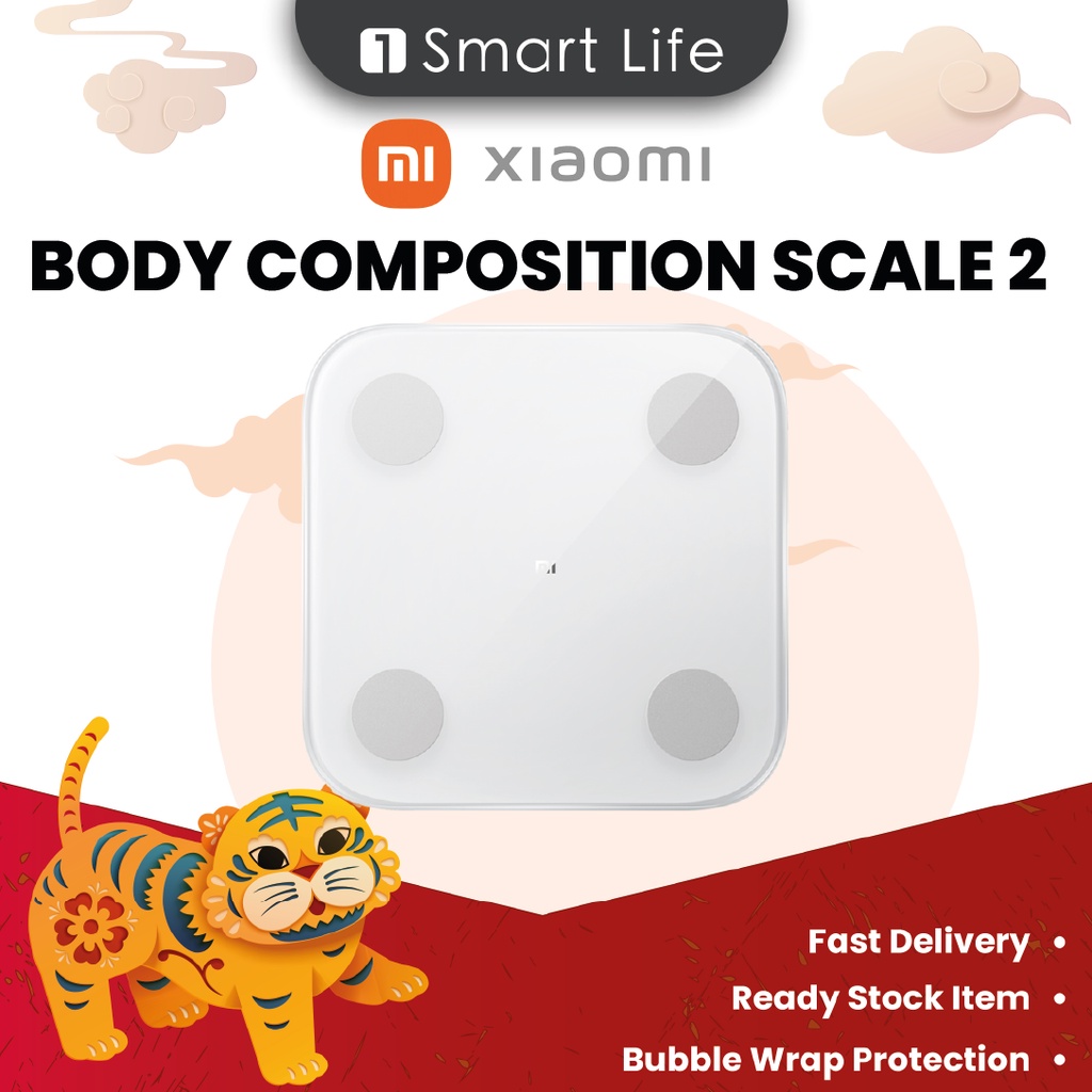 BODY COMPOSITION SCALE 2 Digital LED Display Sport Fit Apps Bmi Scale ...