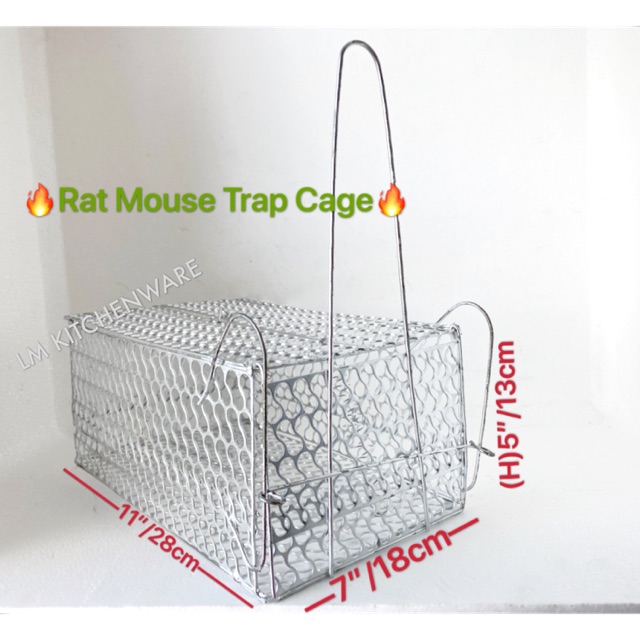 🔥RAT MOUSE TRAP CAGE/ PERANGKAP TIKUS/ SANGKAR TIKUS 老鼠笼🔥 | Shopee Malaysia