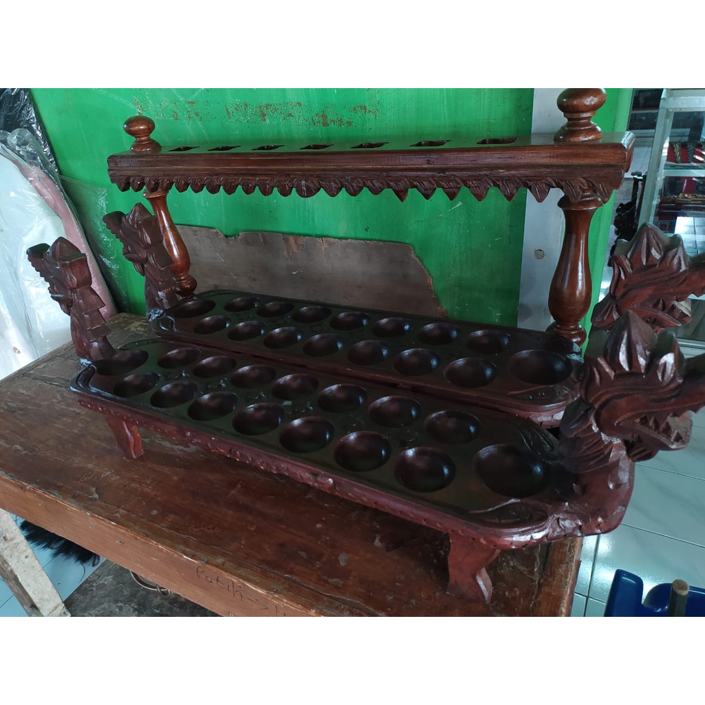 KAYU Dakon JAVA TOY FIRST JAMAN MADE FROM GOOD TEAK WOOD | Shopee Malaysia