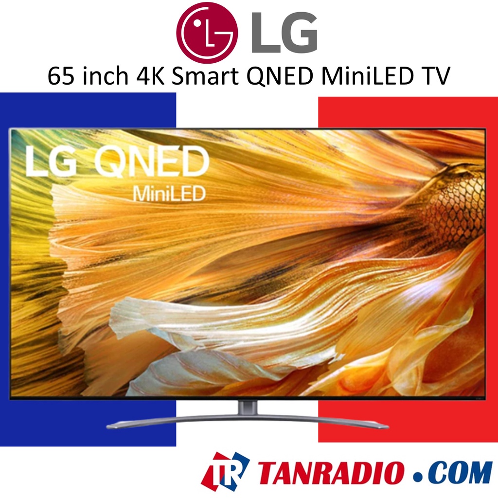 LG QNED91 65 inch 4K Smart QNED MiniLED TV with AI ThinQ 65QNED91TPA ...