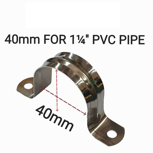 201 Stainless Steel U Clip / PVC Pipe clip / Piping Plumbing Bathroom ...