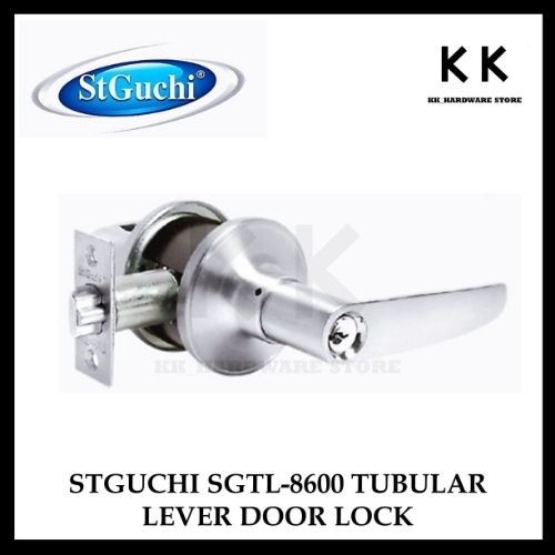 ST GUCHI SGTL-8600 Tubular Lever Door Lock HANDLE LOCK 60-70 mm ...