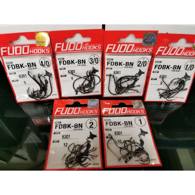 FUDO HOOKS FDBK 6301- BN (FUDO BEAK) | Shopee Malaysia