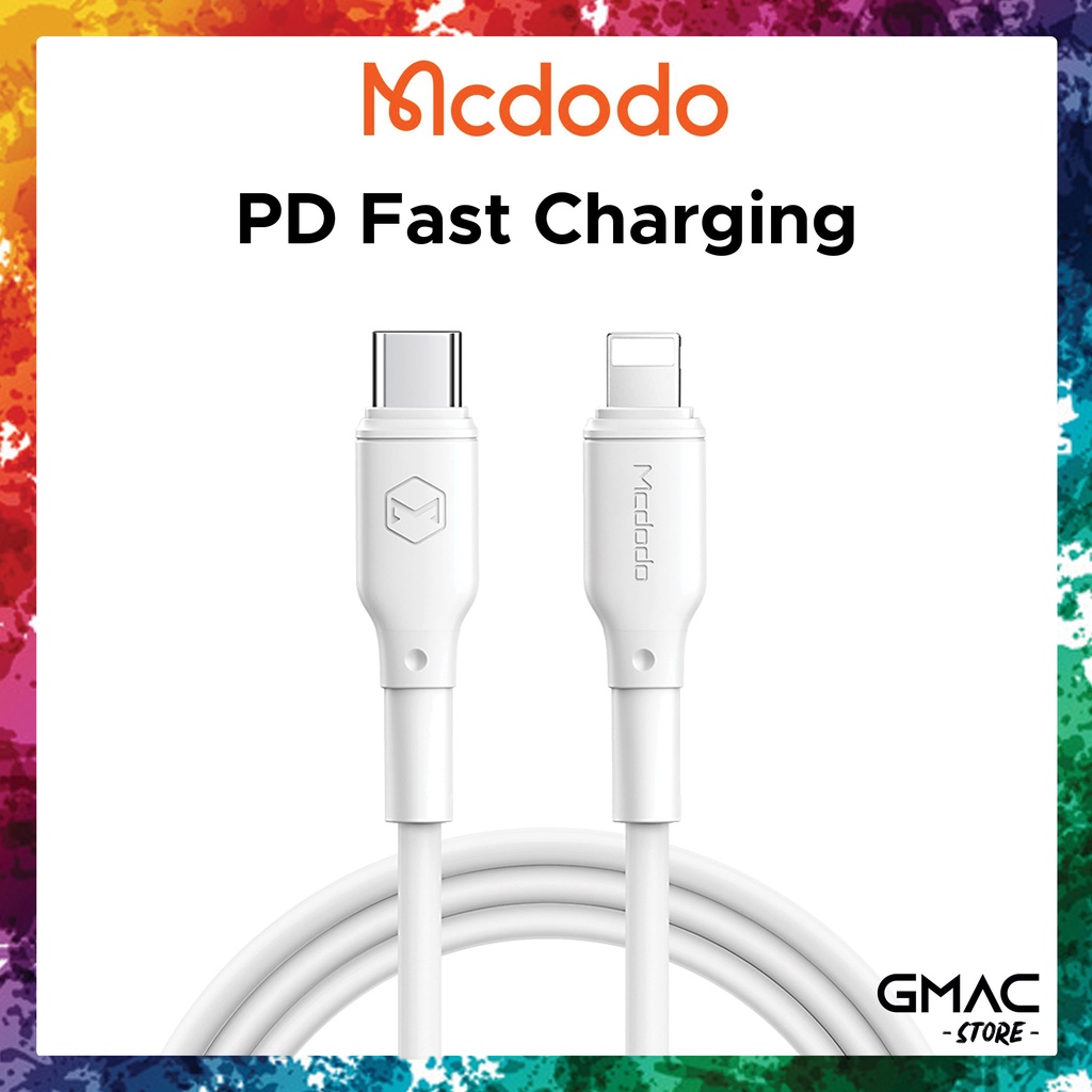 Mcdodo iPhone Cable To Type C Fast Charging + PD 18W 0.2M/1.2M CA7290 ...