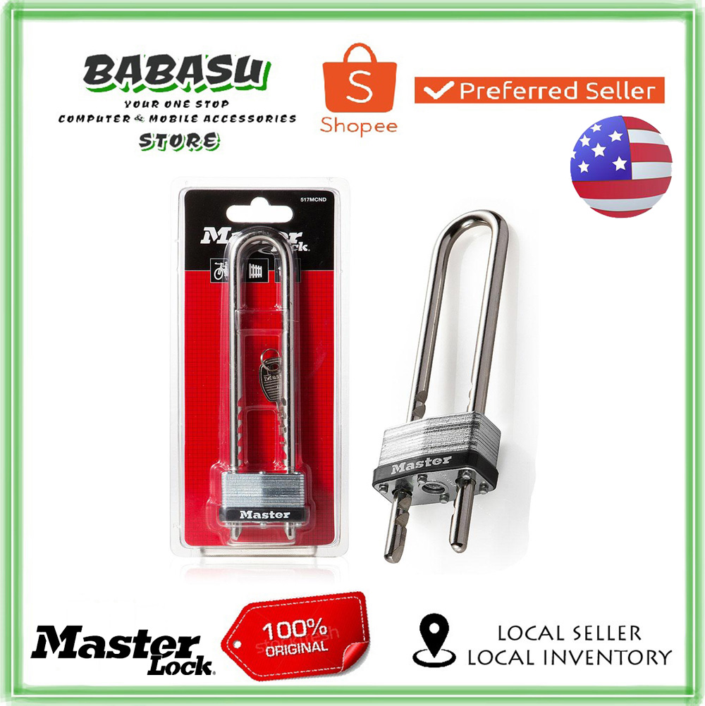 Master Lock U Shape Lock Adjustable layer pad lock USA Brand | Shopee ...