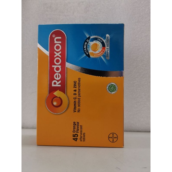 Redoxon Triple Action Vitamin C 1000mg , D & Zinc Effervescent Tablet ...