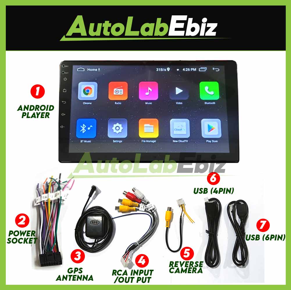 [🎁FREE Gift] Poton Wira 1993-2009 [UPPER TYPE] 9" 10" inch Android ...