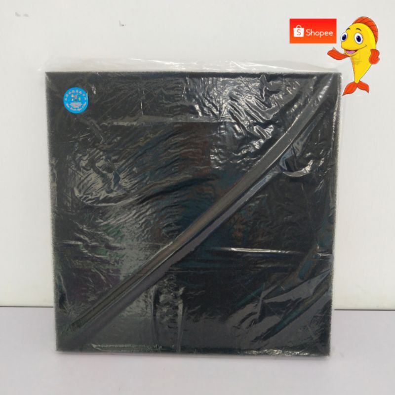 Black Big Filter wool Bio Sponge 50cmX50cmX5cm | Shopee Malaysia