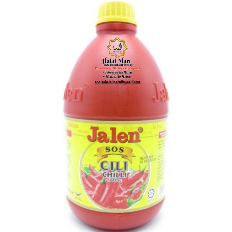 SOS CILI JALEN BOTOL BESAR 2.3KG | Shopee Malaysia