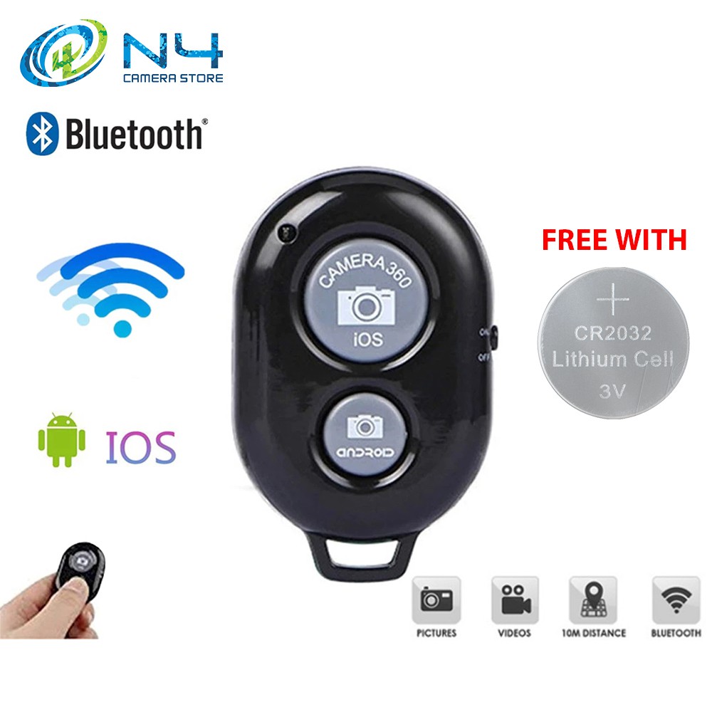 Bluetooth Remote Phone Wireless Camera Shutter | Shopee Malaysia