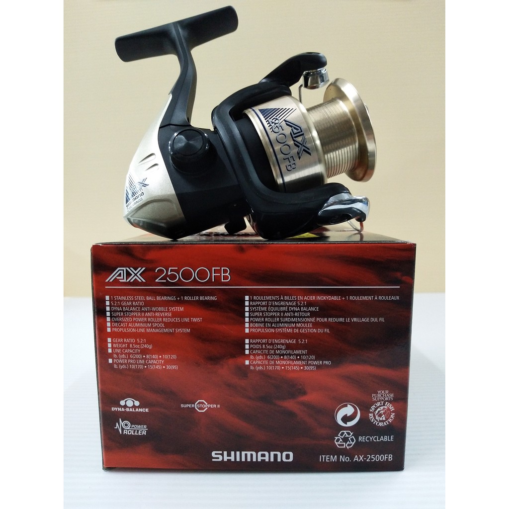 SHIMANO AX 2500FB REEL | Shopee Malaysia