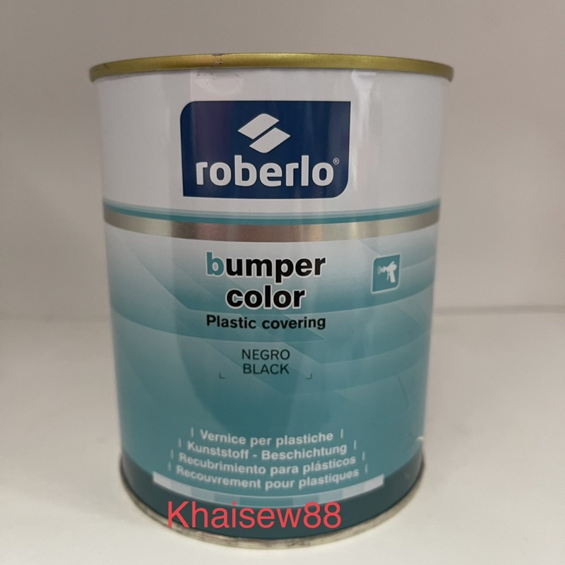 Roberlo Bumper Color Plasrtic Covering Negro Black -1Litre | Shopee ...