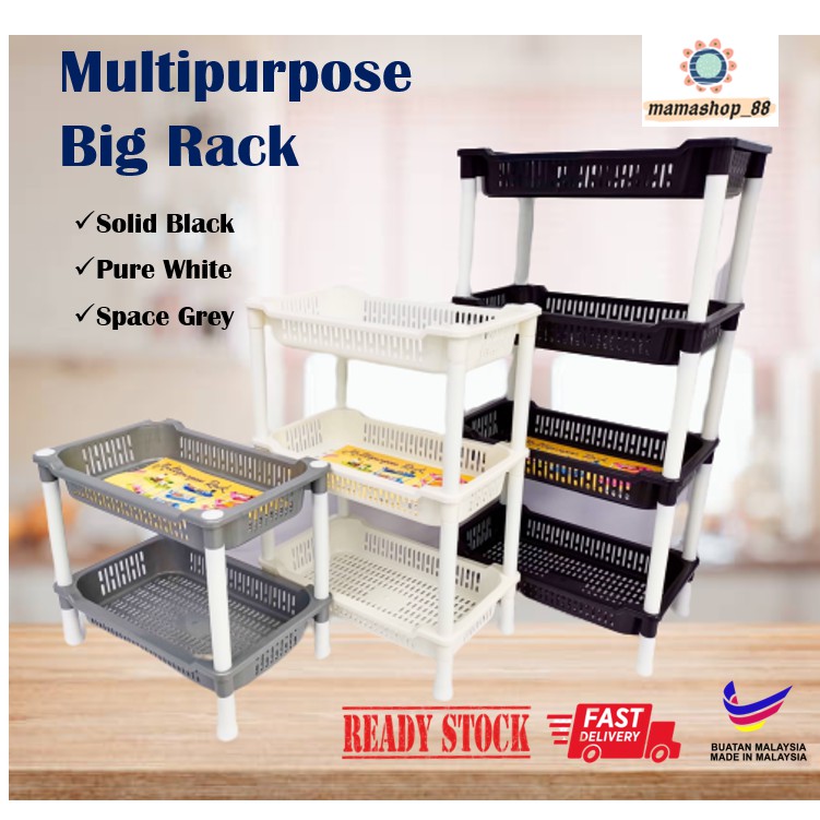 BIG 2Tier/ 3Tier /4Tier Multipurpose Rack / Big Rack / Rak Pelbagai ...