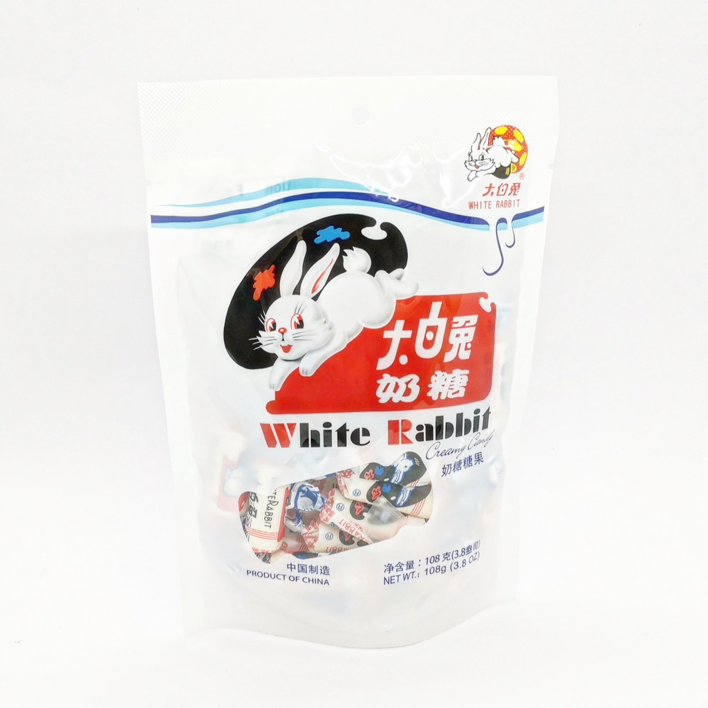 大白免奶糖 White Rabbit Creamy Candy (108g) Gula Susu Cap Arnab Putih ...