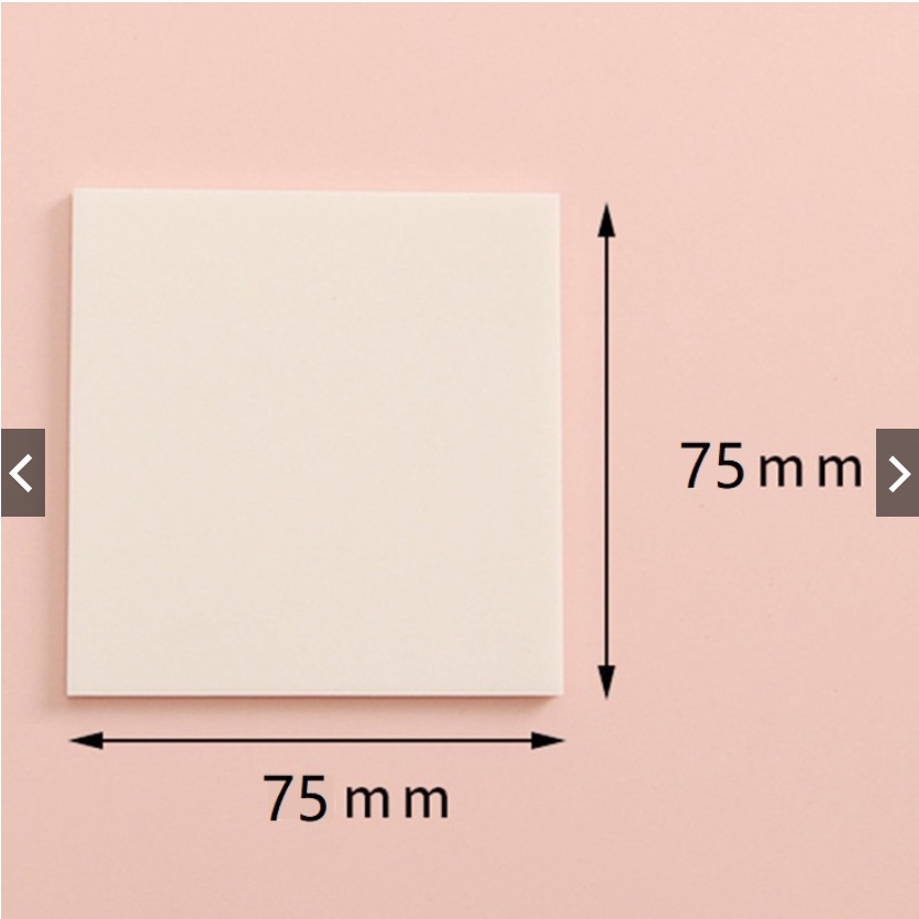 50 Sheets Per Set Transparent Sticky Notes Waterproof & Clear Post-it ...