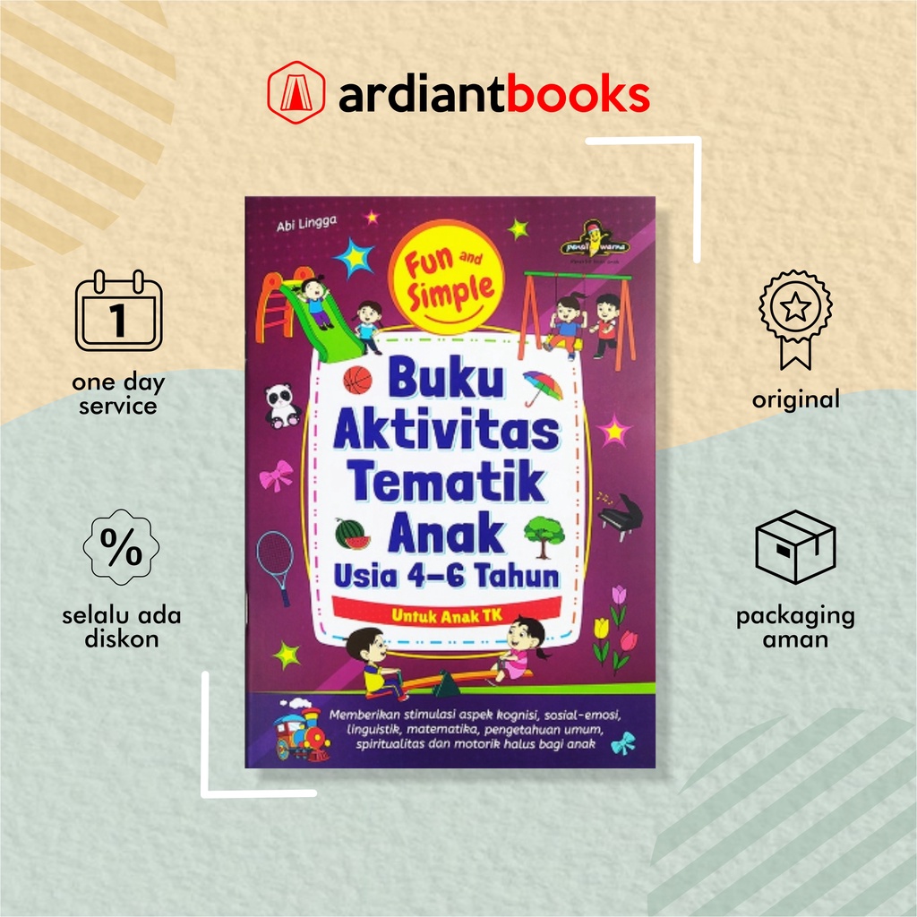 Fun & Simple Children's Activity Book Thematic Activities for Children ...
