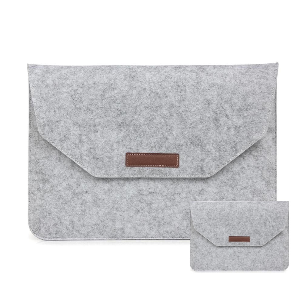 (11-15 inch)MR Horizontal Felt Laptop Sleeve Bag Pocket Waterproof ...