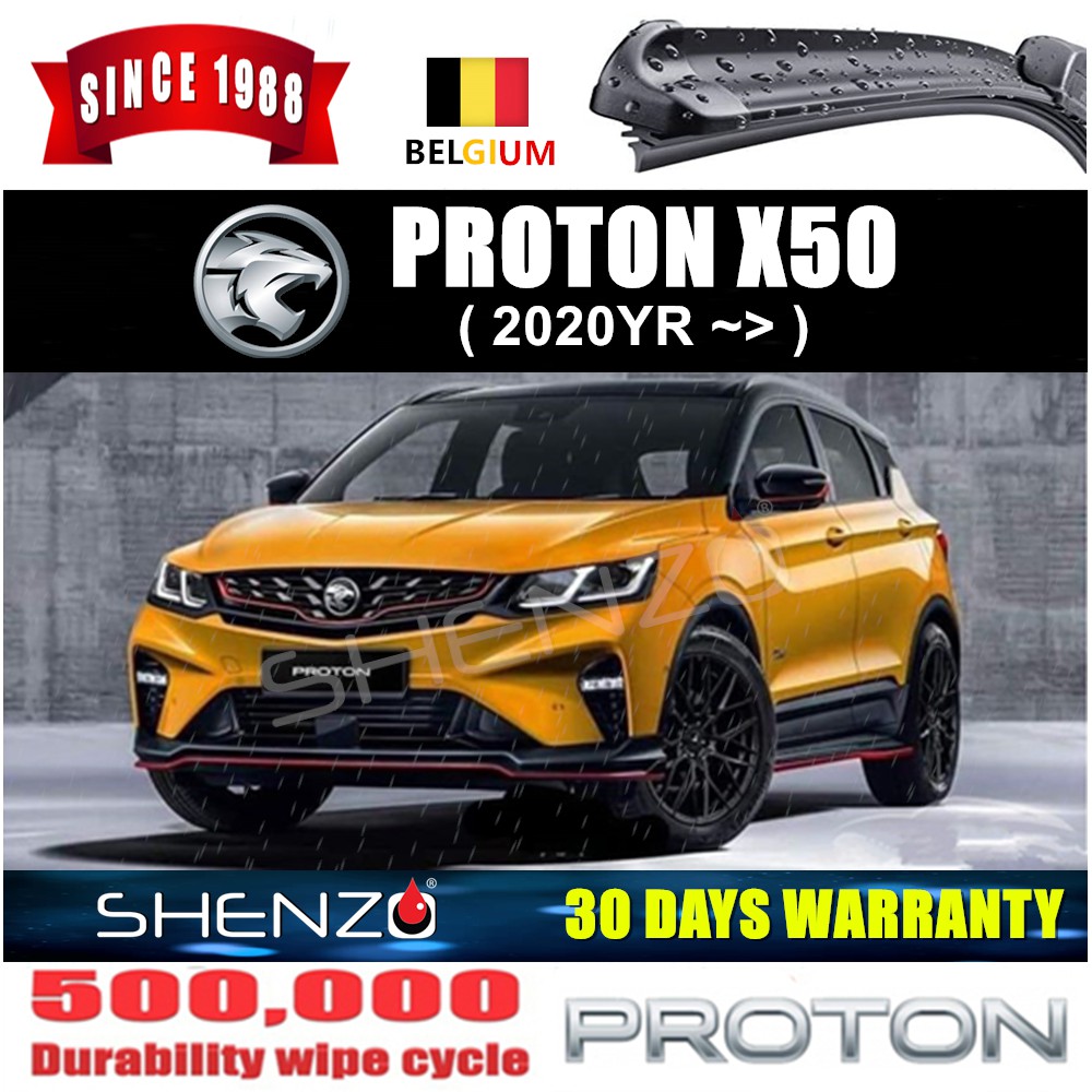 Proton X50 2020YR ~> 24"+18" Front Wiper Blade 11”rear wiper original ...