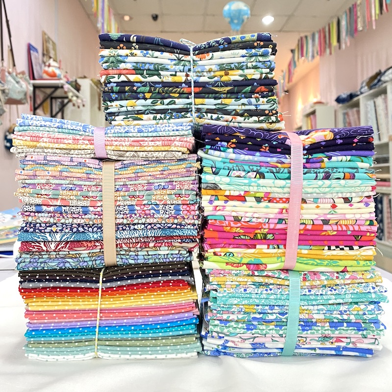 100% Cotton Fabric Fat Quarter Bundle Cute Patchwork Quilting DIY Craft ...