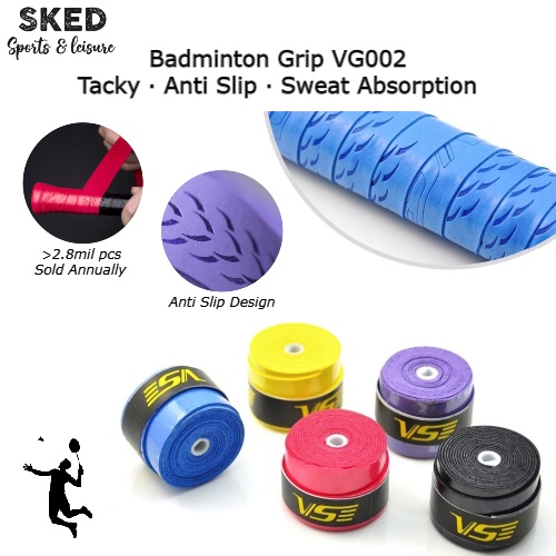 SKED Racket Grip Badminton Grip (VENSON VG002 Original) Overgrip ...