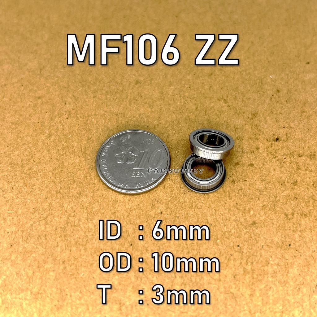 Flange bearing flange mini MF52 MF74 MF84 MF85 MF95 MF104 MF106 MF115 MF117 MF126 MF128 MF137 ...