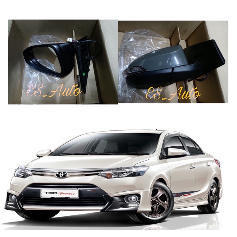 *ORIGINAL TOYOTA NCP150, NSP151 VIOS 2013-2019 SIDE MIRROR LH /RH E,G,S ...