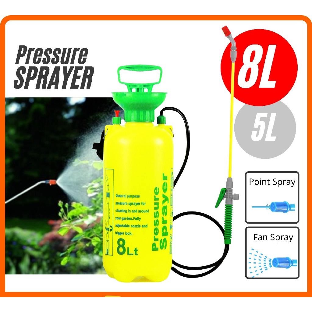 Penyembur Racun Serangga 5L/8L Pam Racun Manual Spray Racun Garden ...